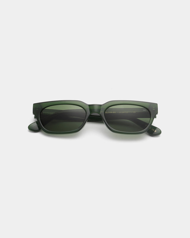 Bror - Dark Green Transparent – A.Kjærbede